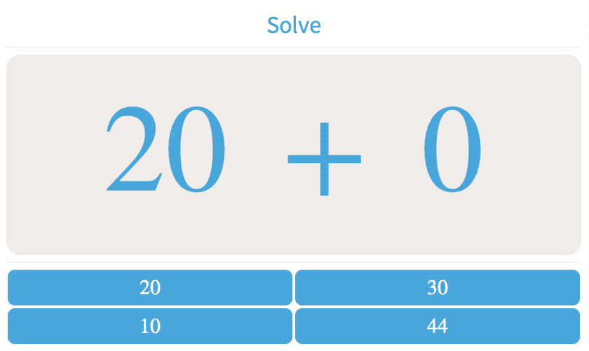 First - Practice with Math Games